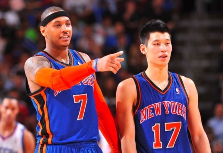 Jeremy Lin on Carmelo Anthony's jealousy: "It wasn't all as rosy"