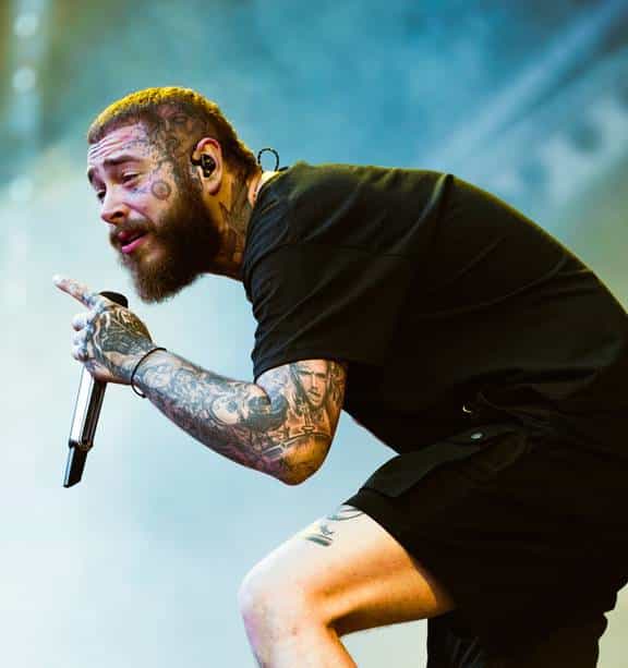 Post Malone, Jewel and Burna Boy amid entertainers performing at the ...