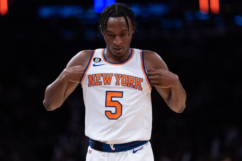 Knicks' Immanuel Quickley could wants a large contract extension