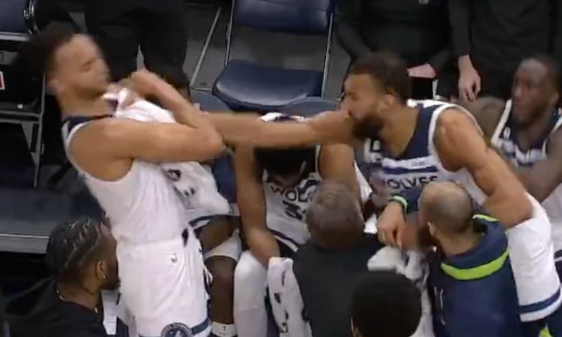 Rudy Gobert punched his teammate Kyle Anderson last night