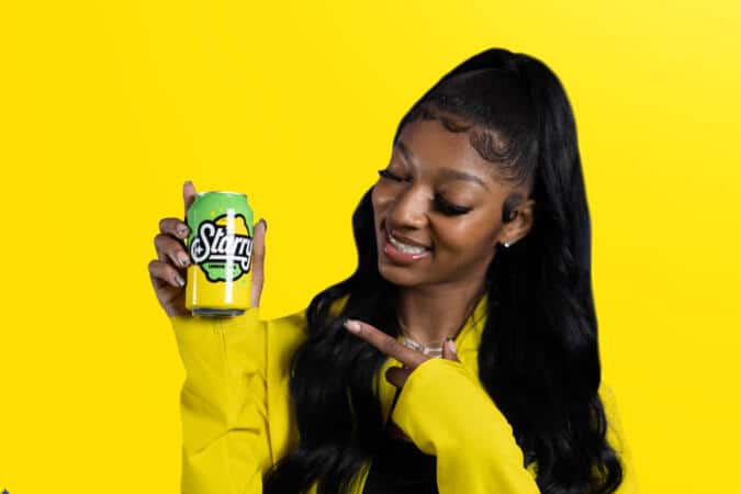 Angel Reese: Bayou Barbie in Starry Ad with NBA Stars