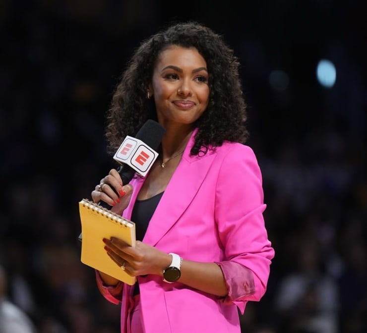 ESPN's Malika Andrews replaces NBA Finals host Mike Greenberg