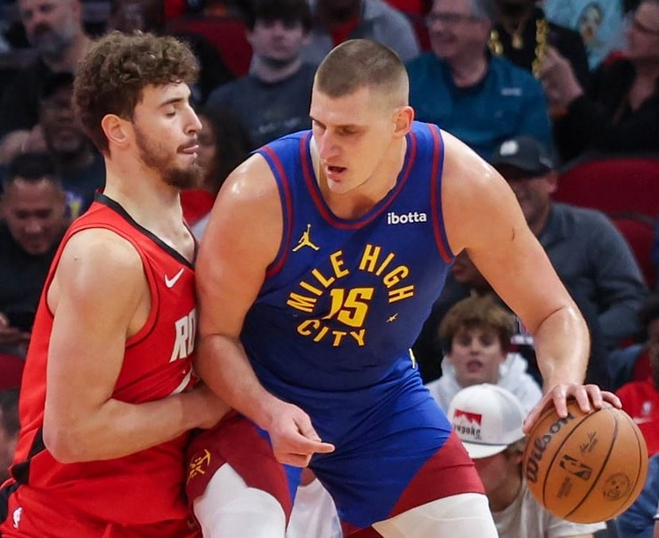 Nikola Jokic first NBA player with 36/21/11 stat line since 1968